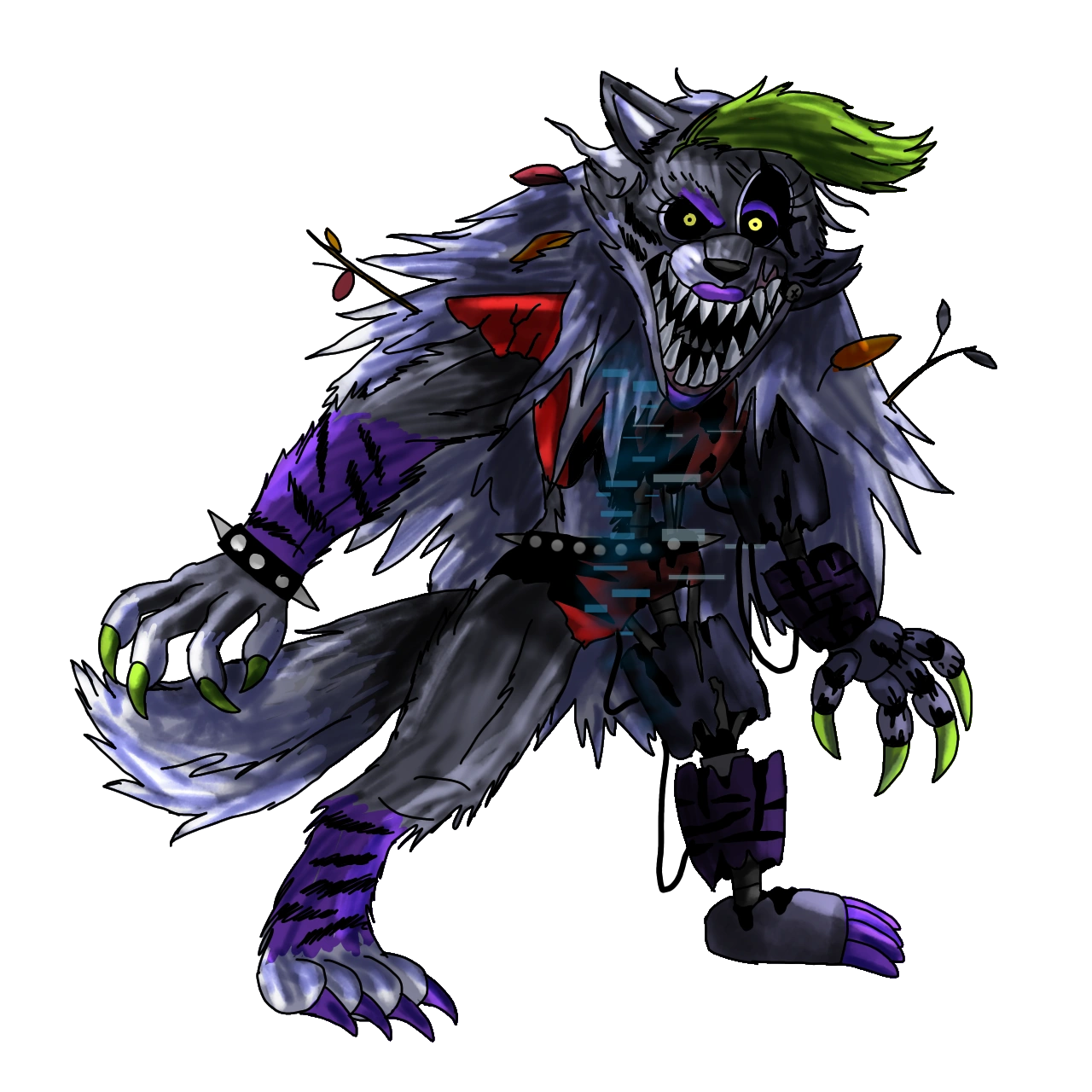 Twisted Wolf + Roxanne Wolf (art work) | Fandom