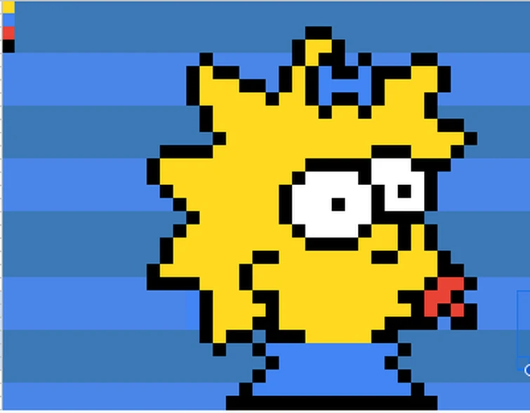 My pixel art of the Simpsons | Fandom