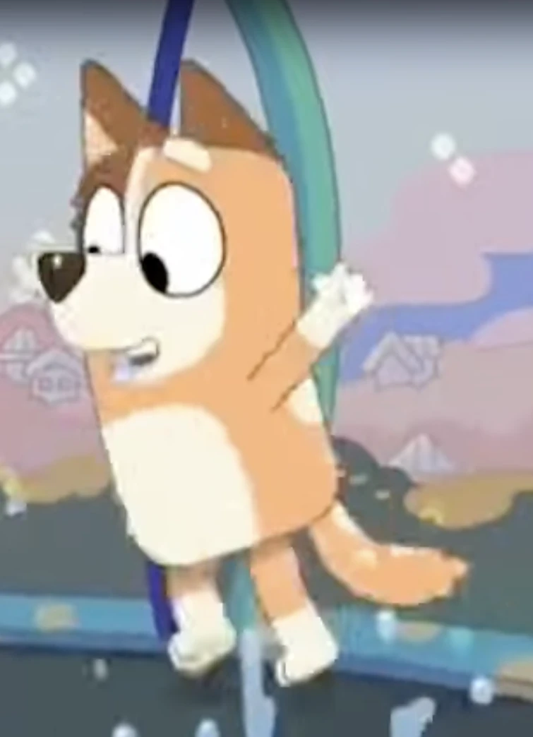 I randomly paused Bluey episodes and here's what images I came across ...