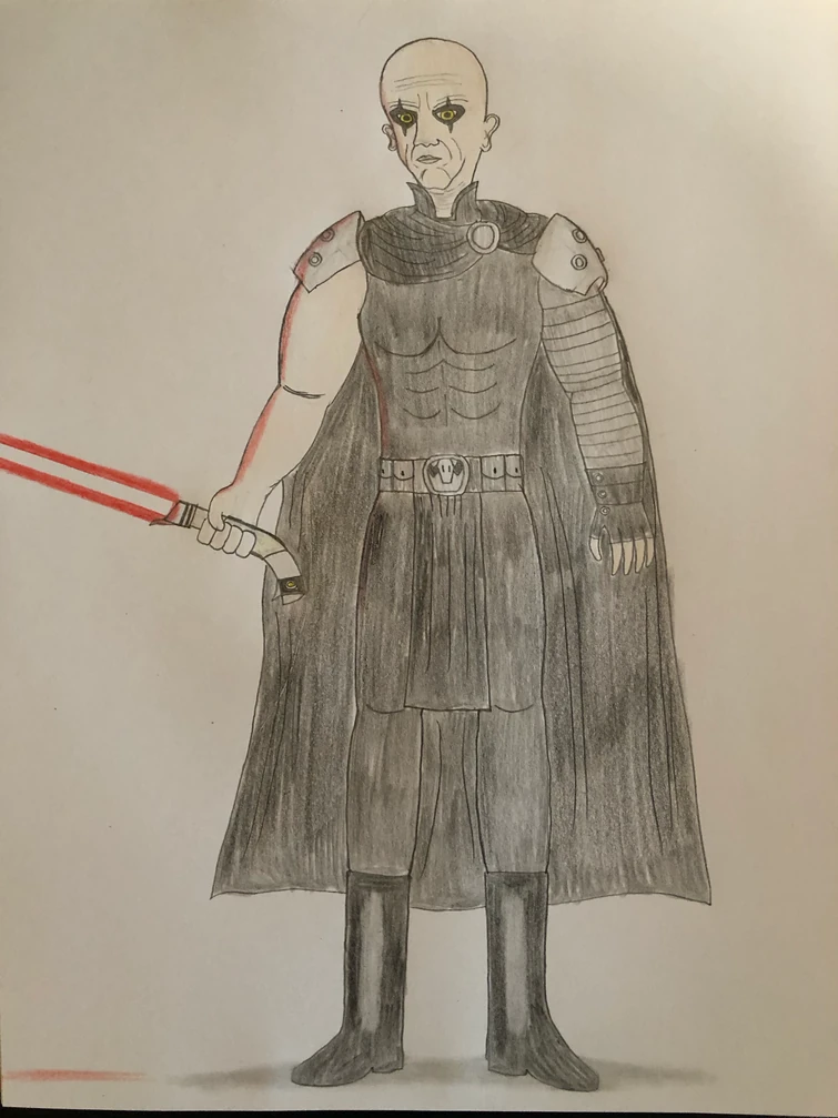 🎨 My drawing of the Sith’ari Darth Bane | Fandom