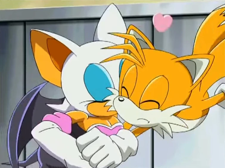 I still can't believe Rouge kissed Tails in Sonic X | Fandom