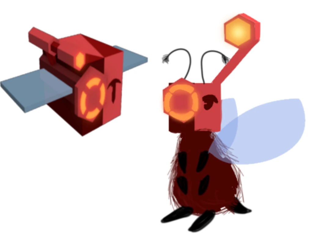 A pretty weird-looking precise bee | Fandom
