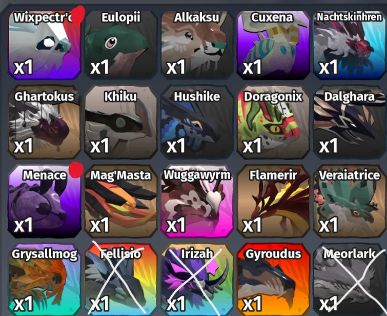 Selling Specs & Other Items! Also providing Female and/or Male slots of ...
