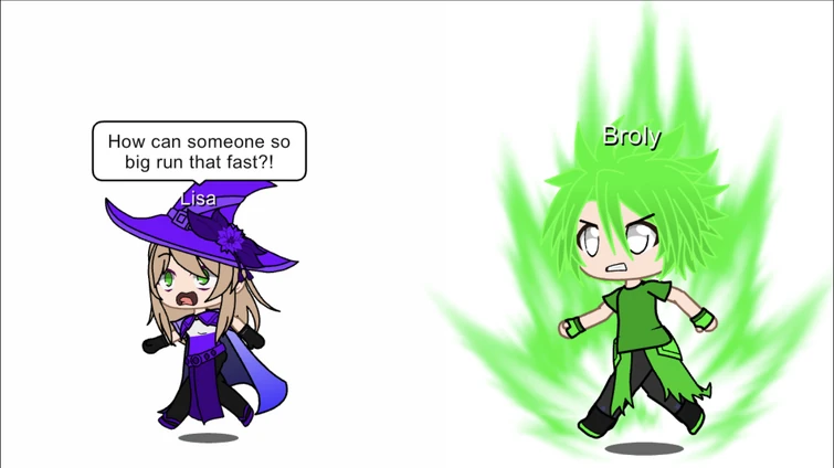 Imagine Broly Chasing After You Will Be More Scarier Than A Horror Film ...