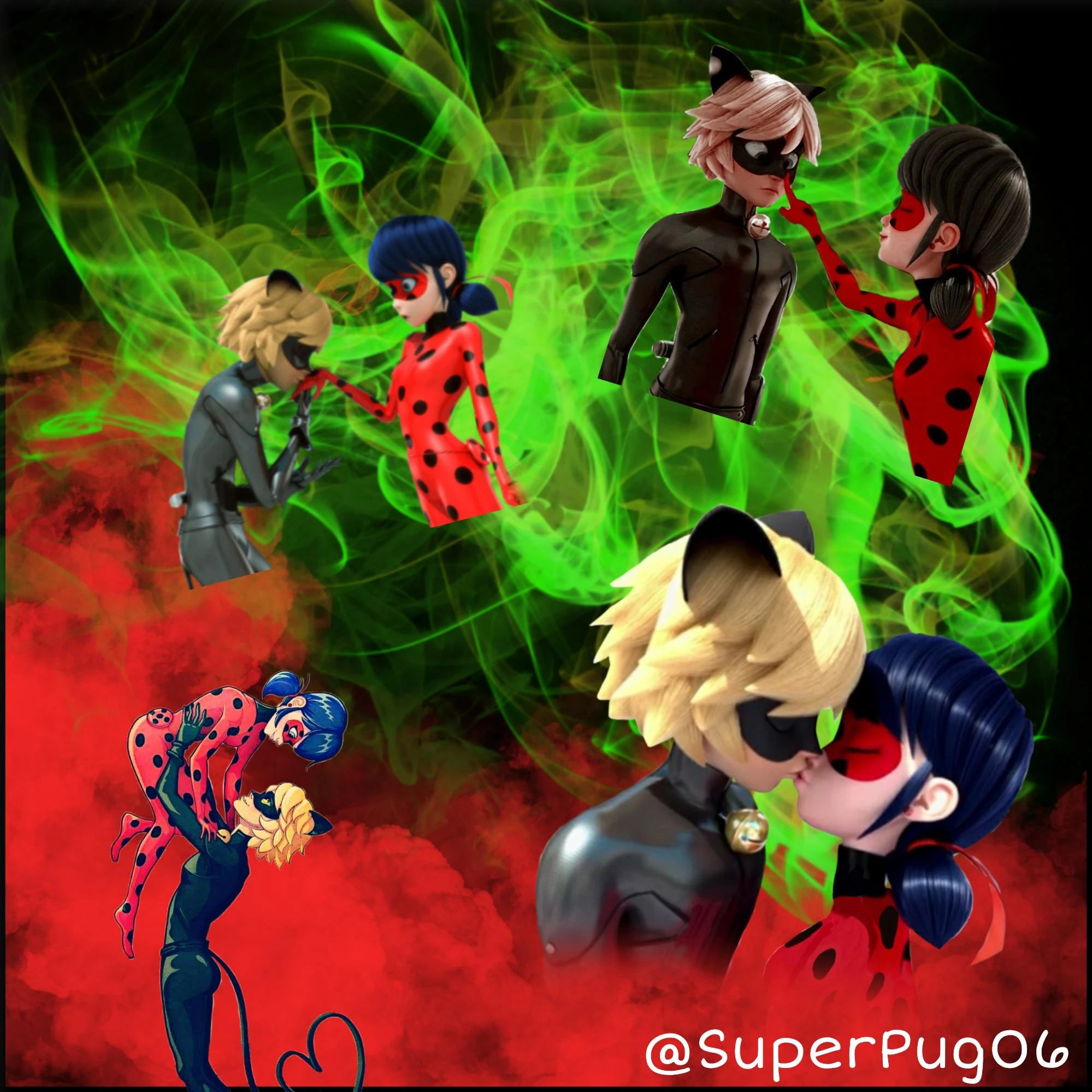 Edits #13 #14 and #15: Ladynoir, Marcithanial, and Lukloe | Fandom