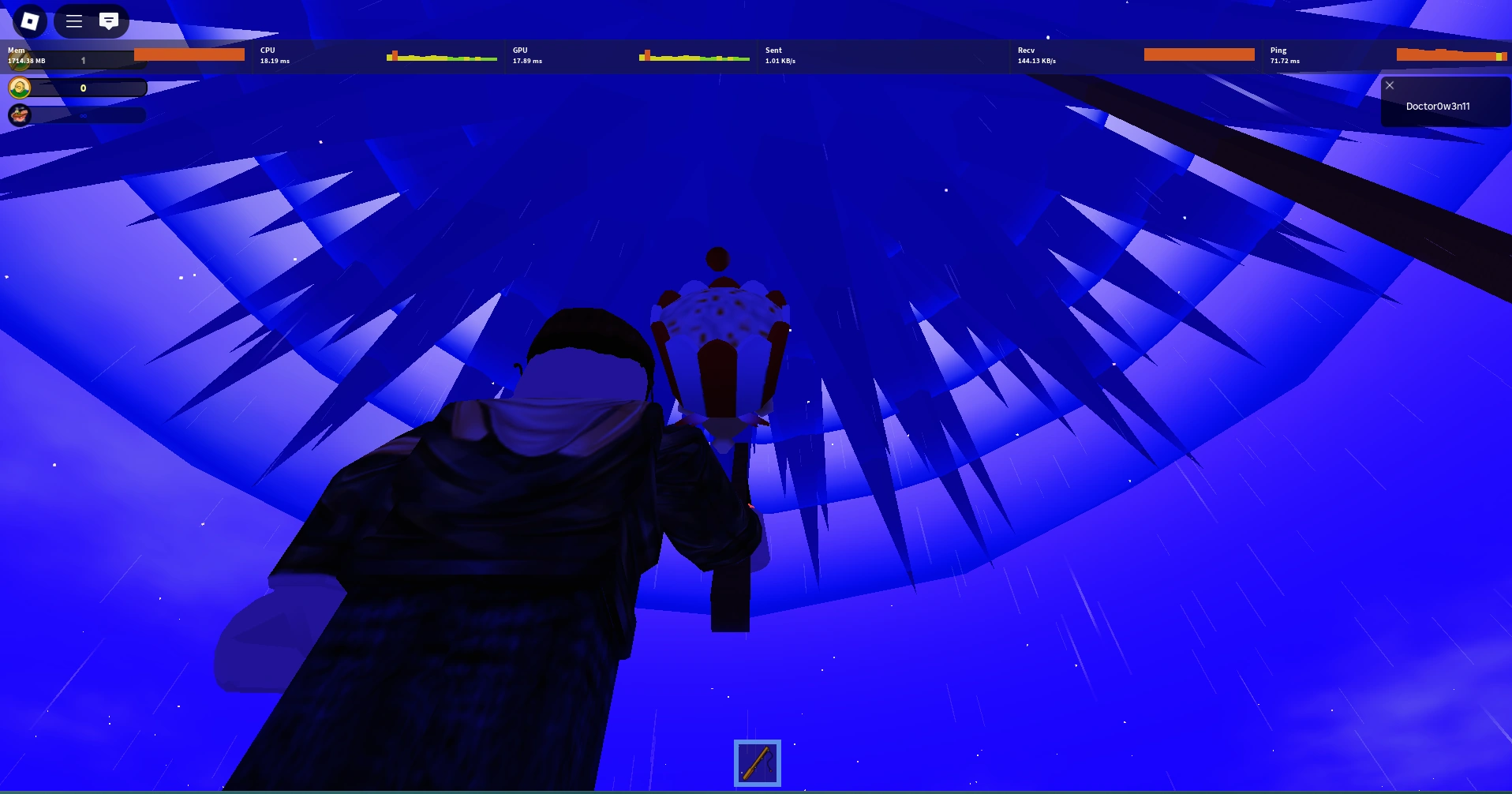 Decided to be goofy before attempting to get to Empty Baseplate for ...