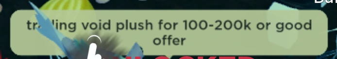 Bro wants 100k for void plush 💀 | Fandom