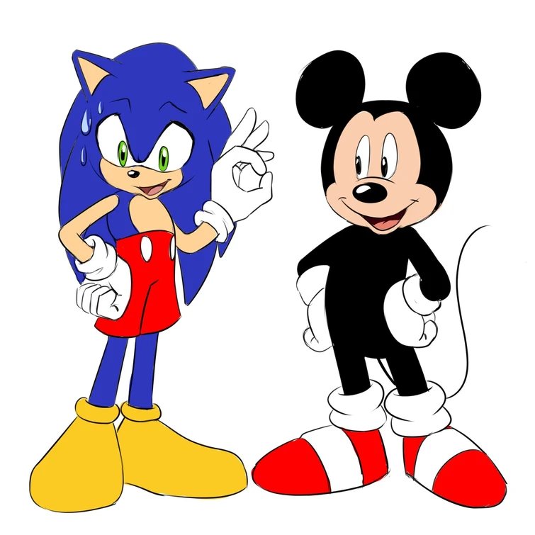 What If: Mickey Cosplays As Sonic | Fandom