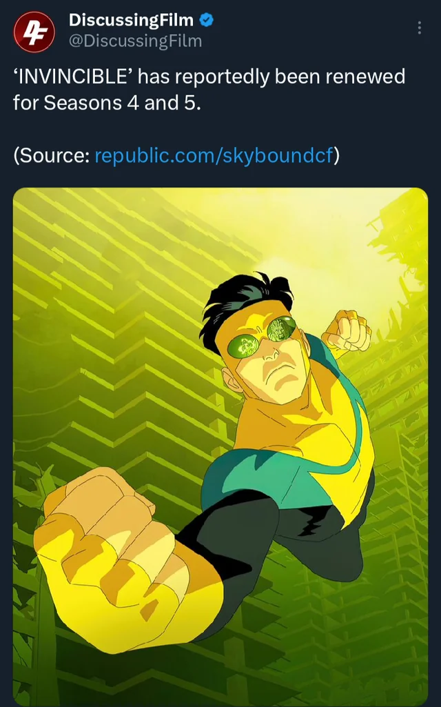 Invincible has been renewed for seasons four and five | Fandom