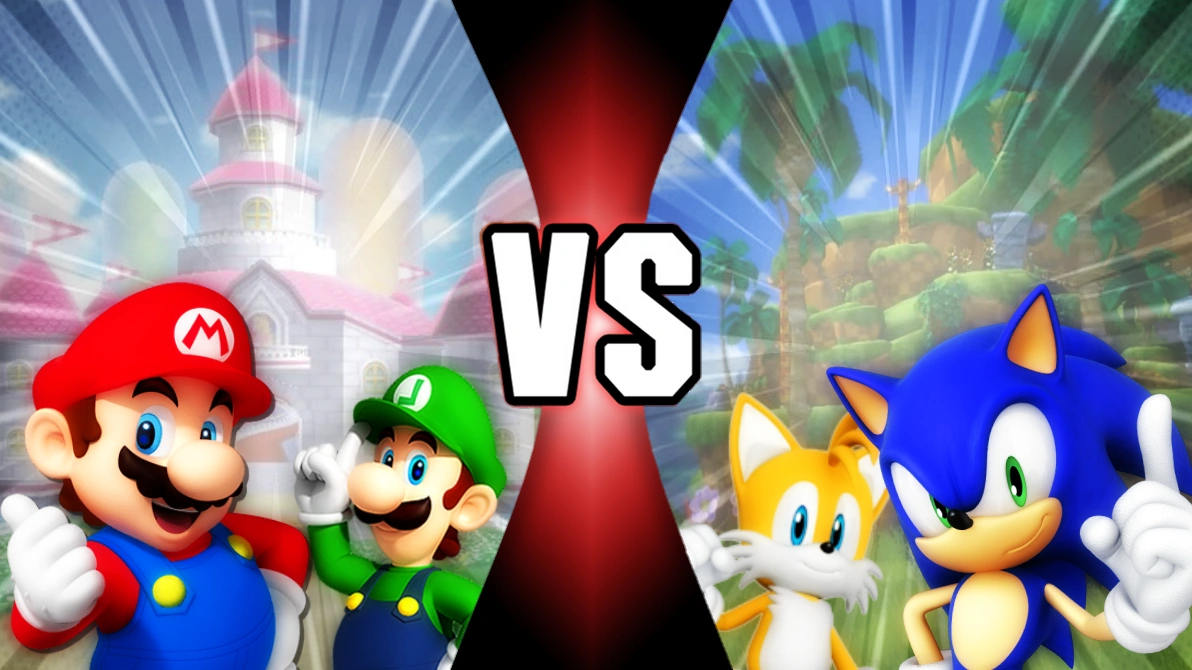 "Unbreakable Superstars" (Mario & Luigi vs Sonic & Tails) | Fandom