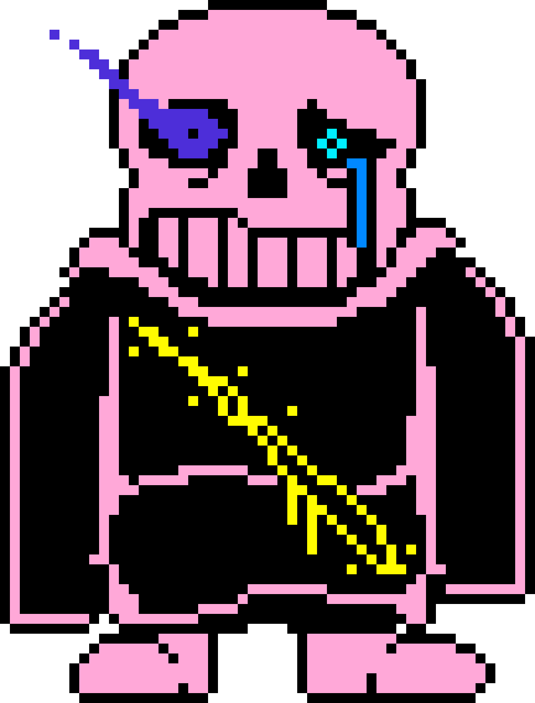 I tried to make a Distrust sprite but accurate to Underswap (click for ...