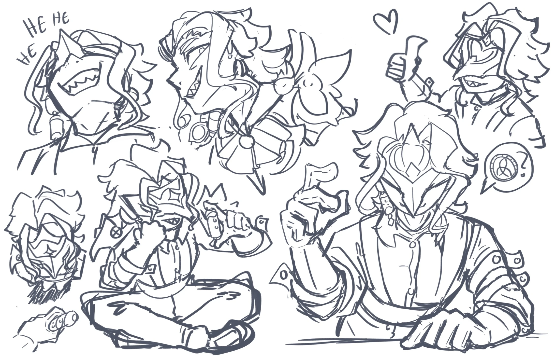 My friend asked me to draw dottore | Fandom