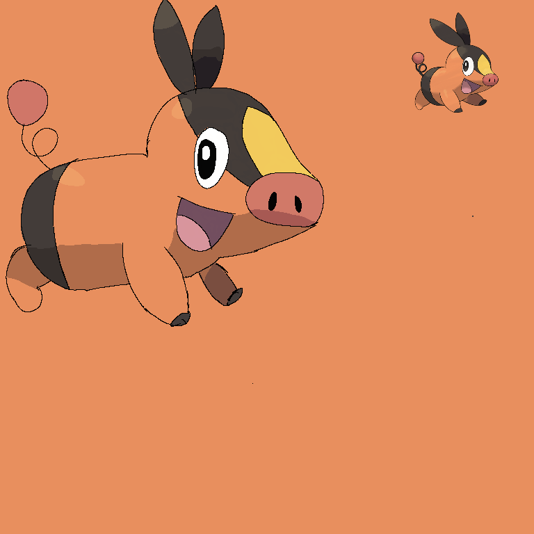 A Tepig doodle(my LG Stylo pen is broken so I have to buy a spare] | Fandom