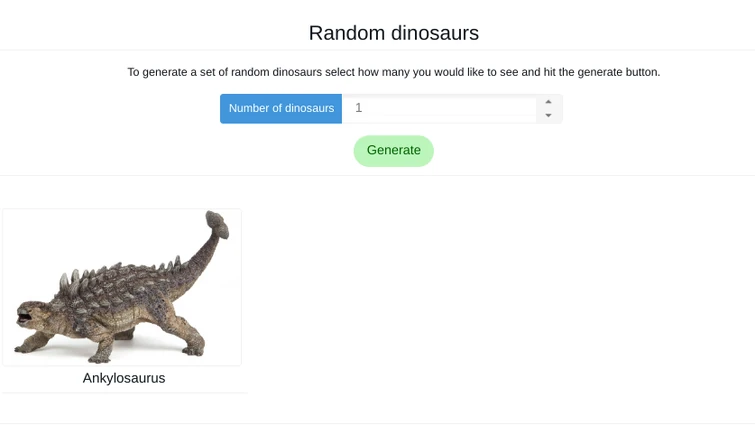 Using a Random Dinosaur Generator until I get something that could beat T. rex in a fight | Fandom