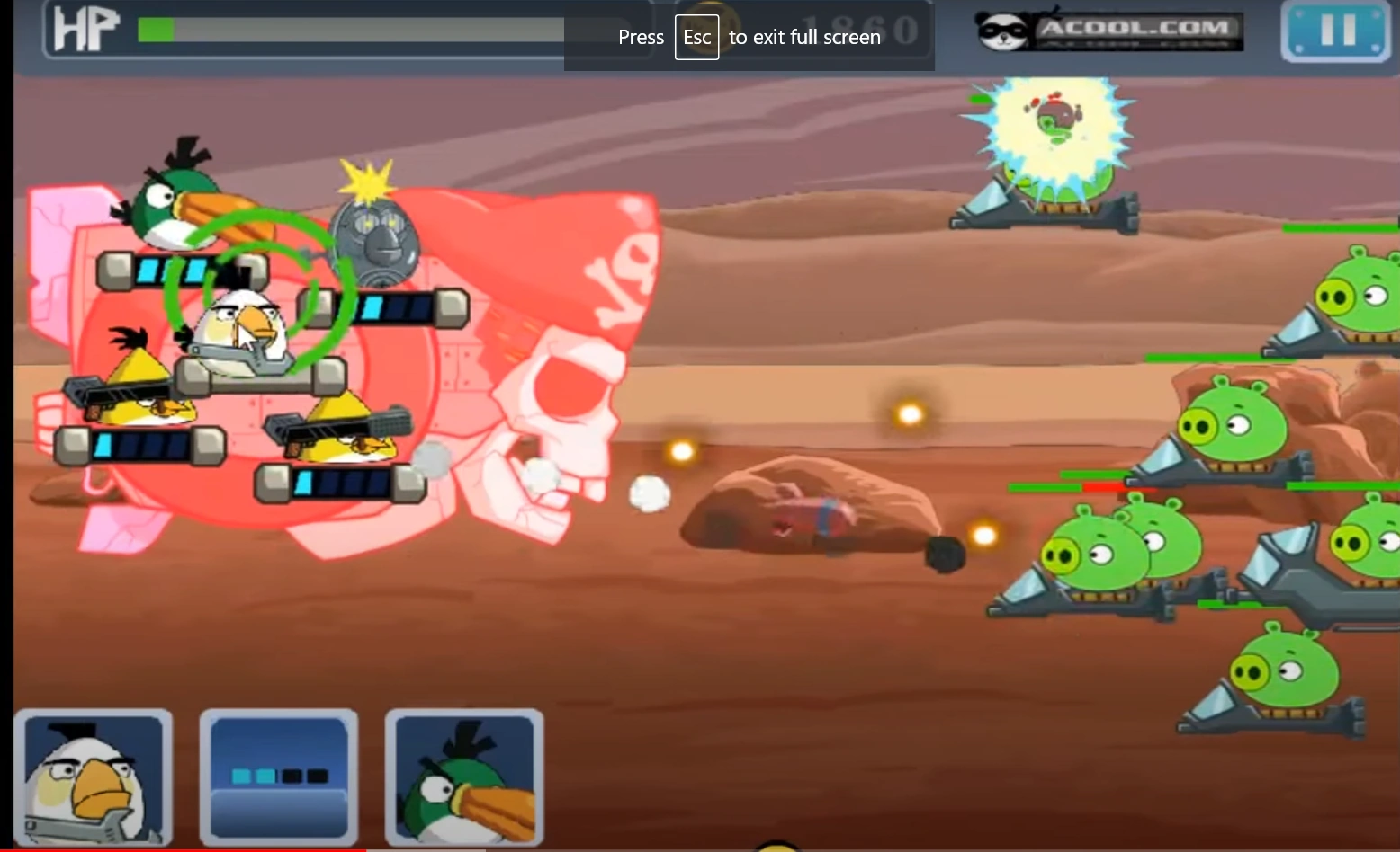 a weird ripoff flash angry birds game | Fandom