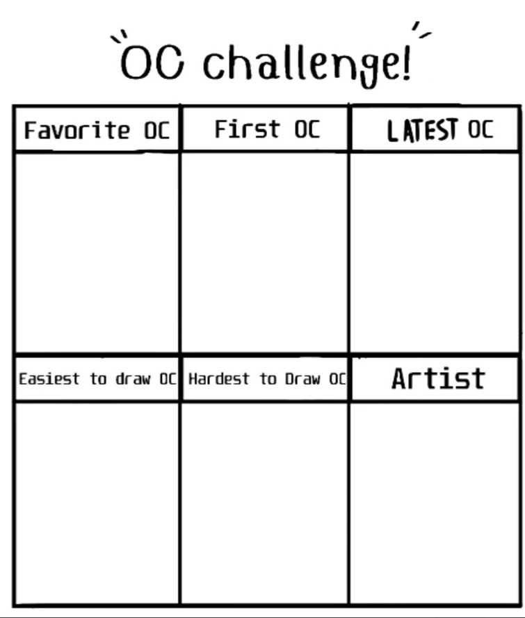 someone here got that oc challenge image ? ( blank ) | Fandom