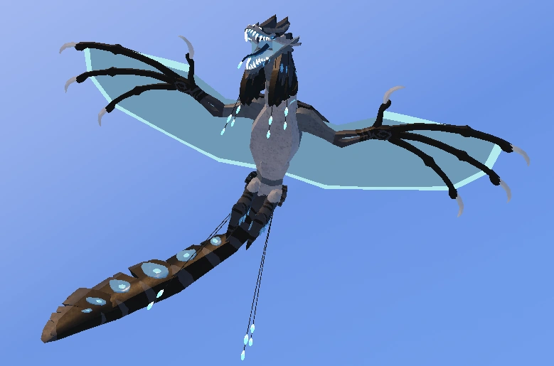 i feel like they rushed the rig pose with this one,like the wings arent ...