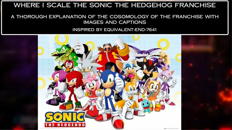 Sonic cosmology scale (credits to Mecha-dragon1999 on reddit) | Fandom