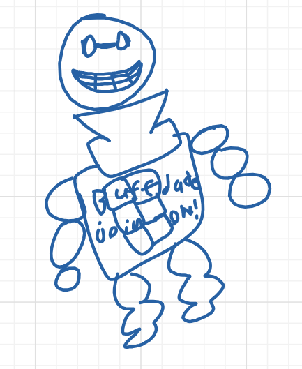 bluedude from yeiwnits au art | Fandom