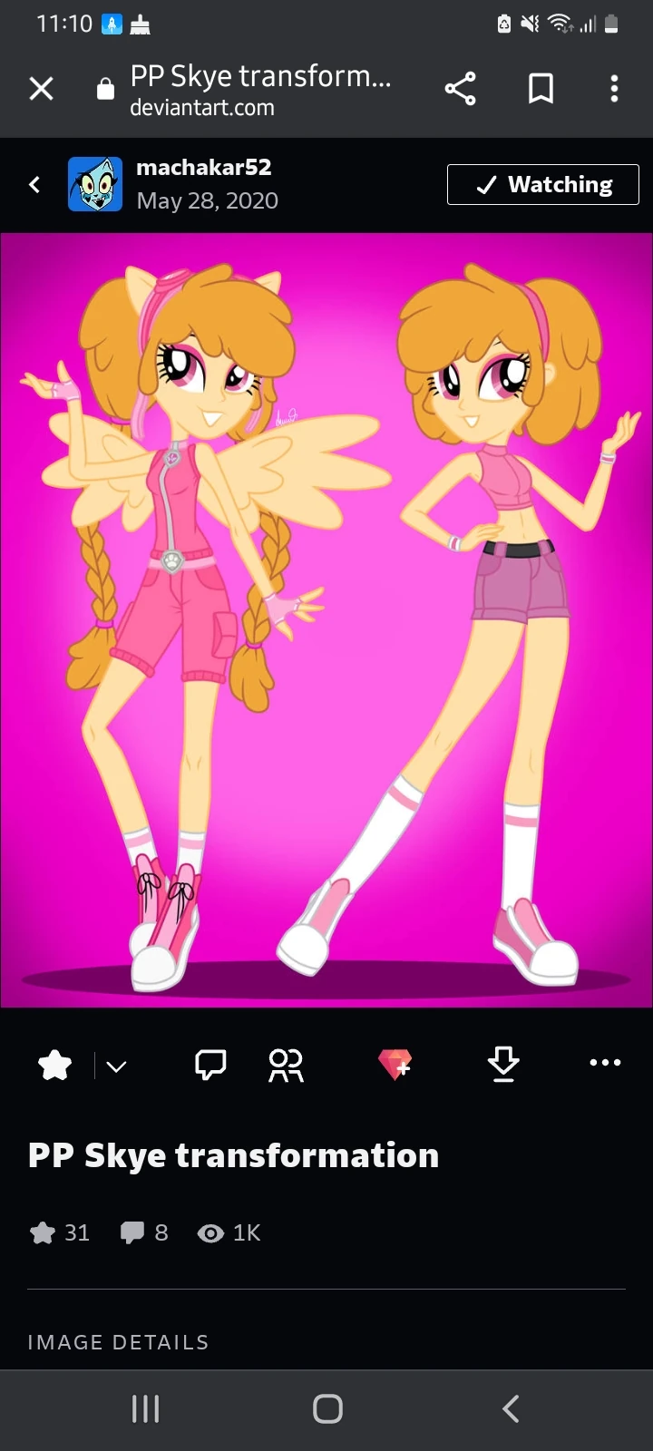 What do you think of Skye as Mlp EQG Multicolored Human? | Fandom