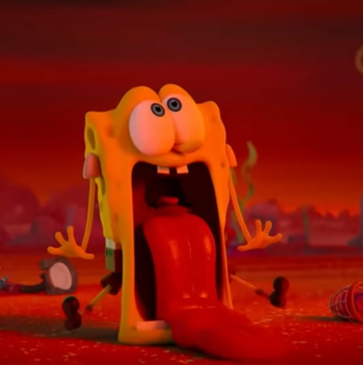 I know it’s impossible but was SpongeBob traumatized by the claw taking ...