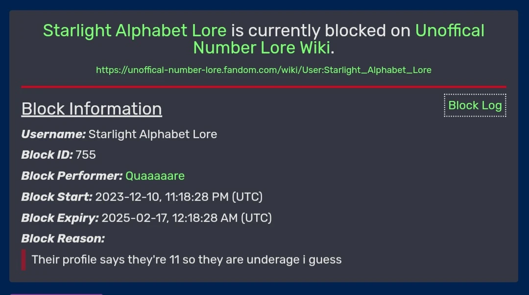 Why is blocking for me! | Fandom