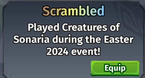 They changed the scrambled titles colours | Fandom