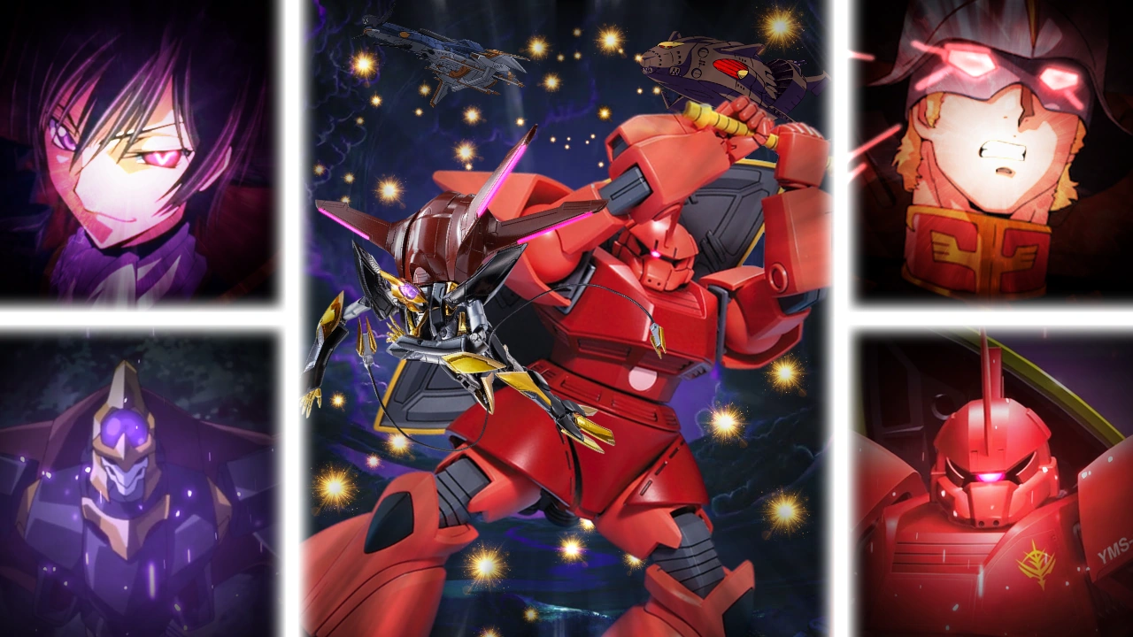 "Here Comes the Master" | Zero/Shinkiro vs Char Aznable/the Gelgoog ...