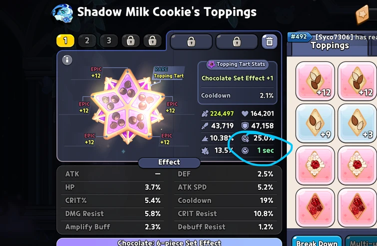is shadow milk cookie 1 second cooldown good😭 | Fandom