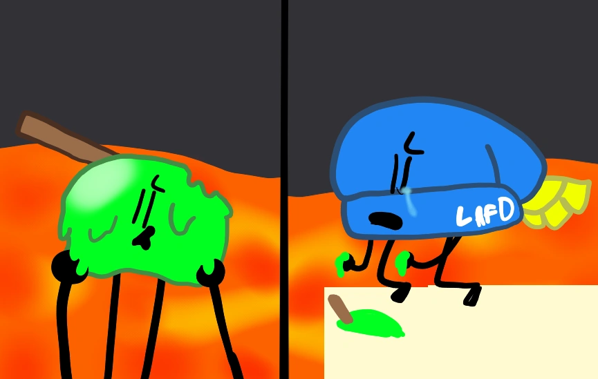 Sad slime but bfdi | Fandom