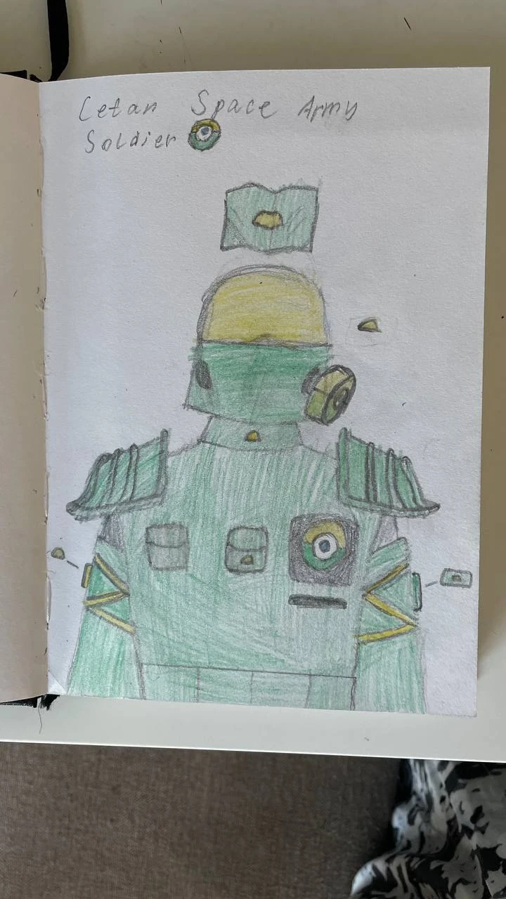 Cetan Space Army Infantryman, 2050-???? (ignore the little matters and ...