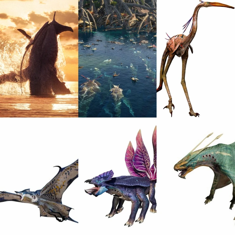 Besides the Tulkuns, there would be other Pandoran animals would joined ...