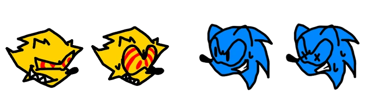Wooooo! The Sonic.EXE icon redraw is finally here! :D | Fandom