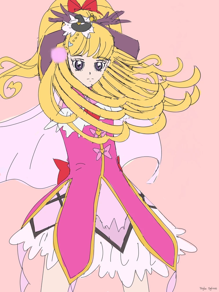 Cure Miracle in Cure Magical’s Outfit Drawing | Fandom