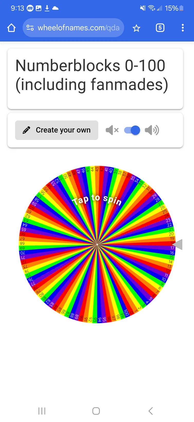 I made a new Numberblocks Wheel! | Fandom