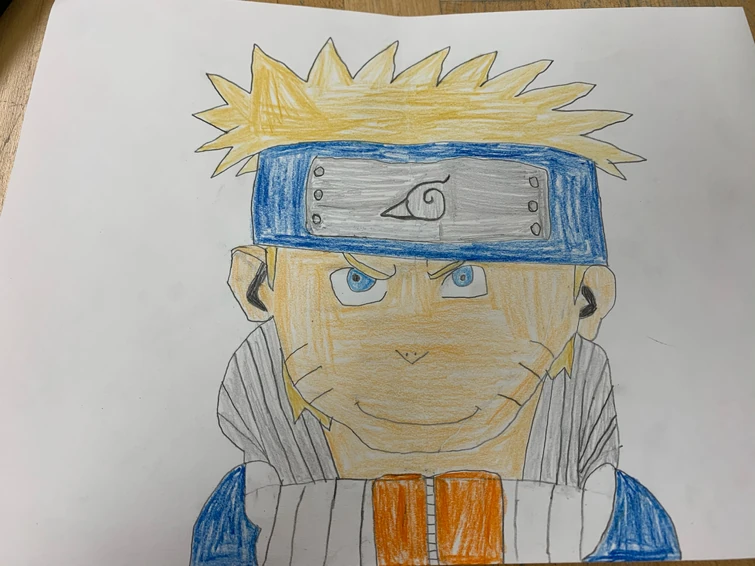 My Drawing Of Naruto | Fandom