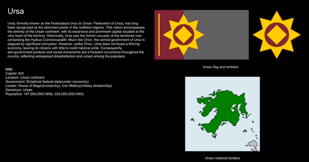 Ursa Google slide | Fandom