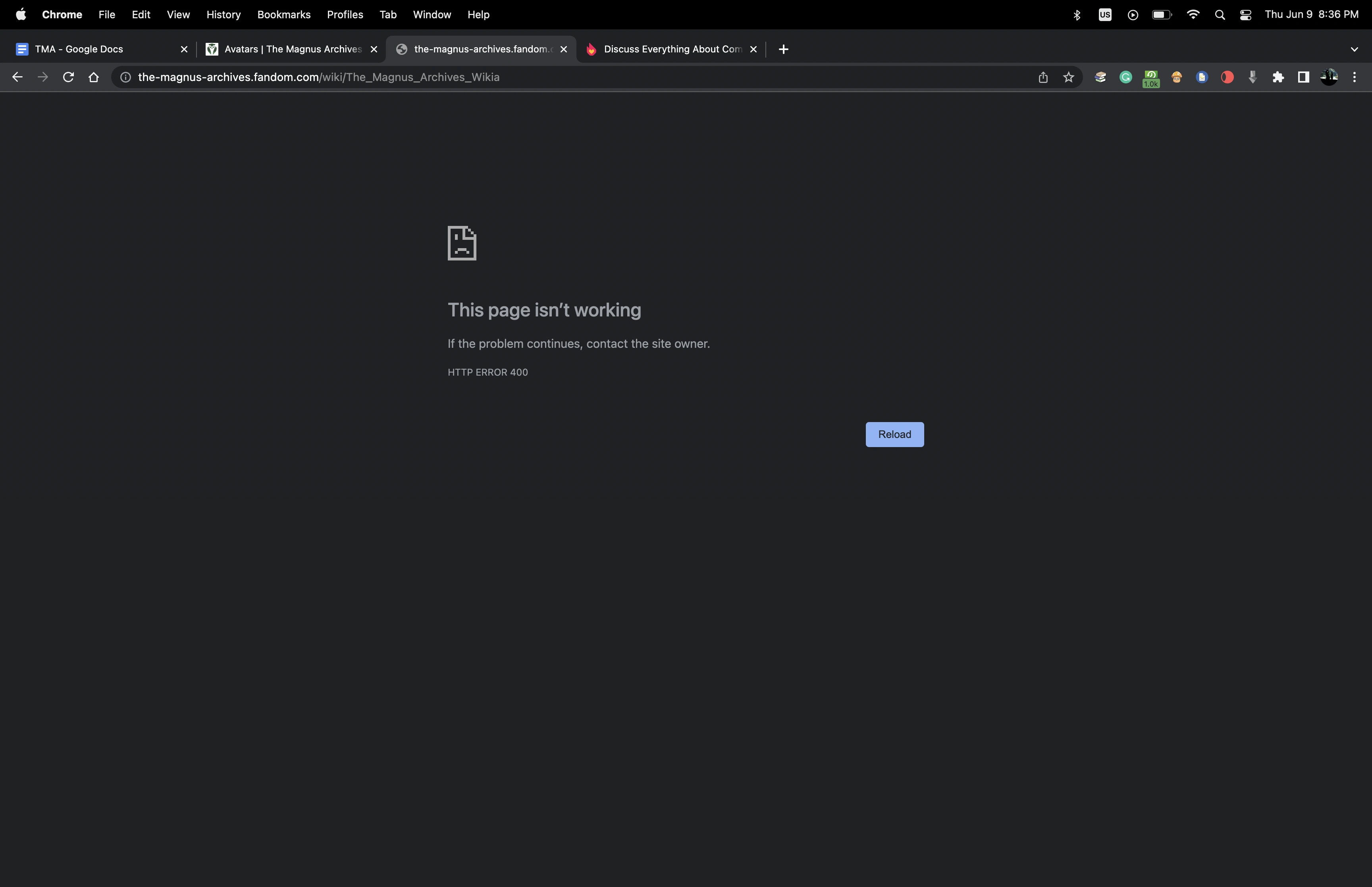 Fandom keeps crashing? | Fandom