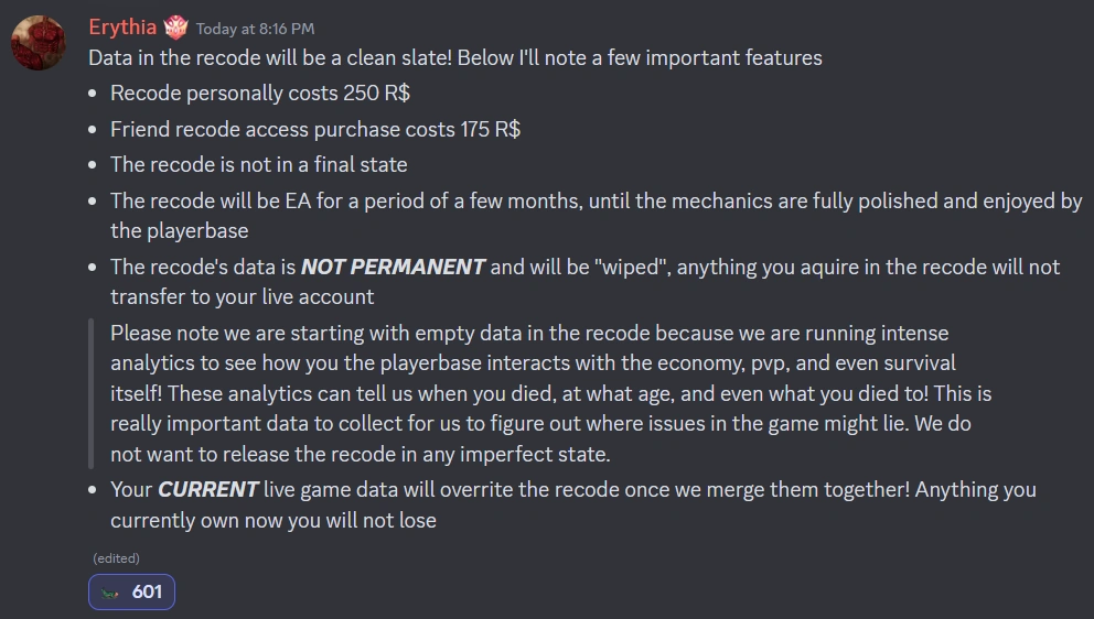 recode info | Fandom