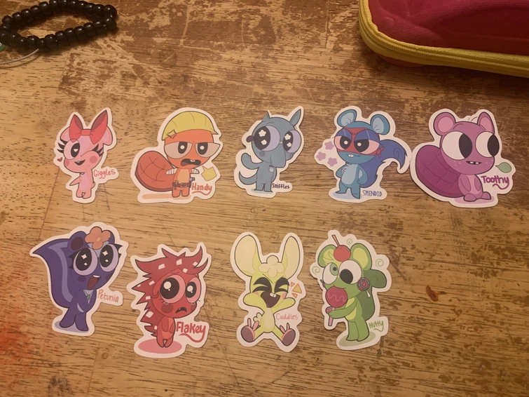I got those happy tree friends stickers | Fandom