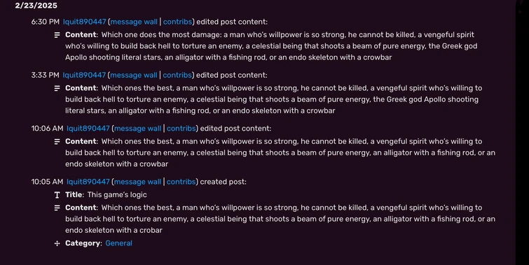 This game’s logic | Fandom