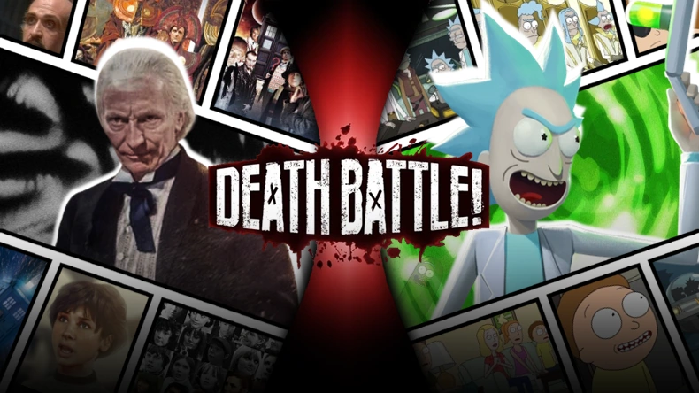 Here is another Rick vs The Doctor thumbnail because I love this ...