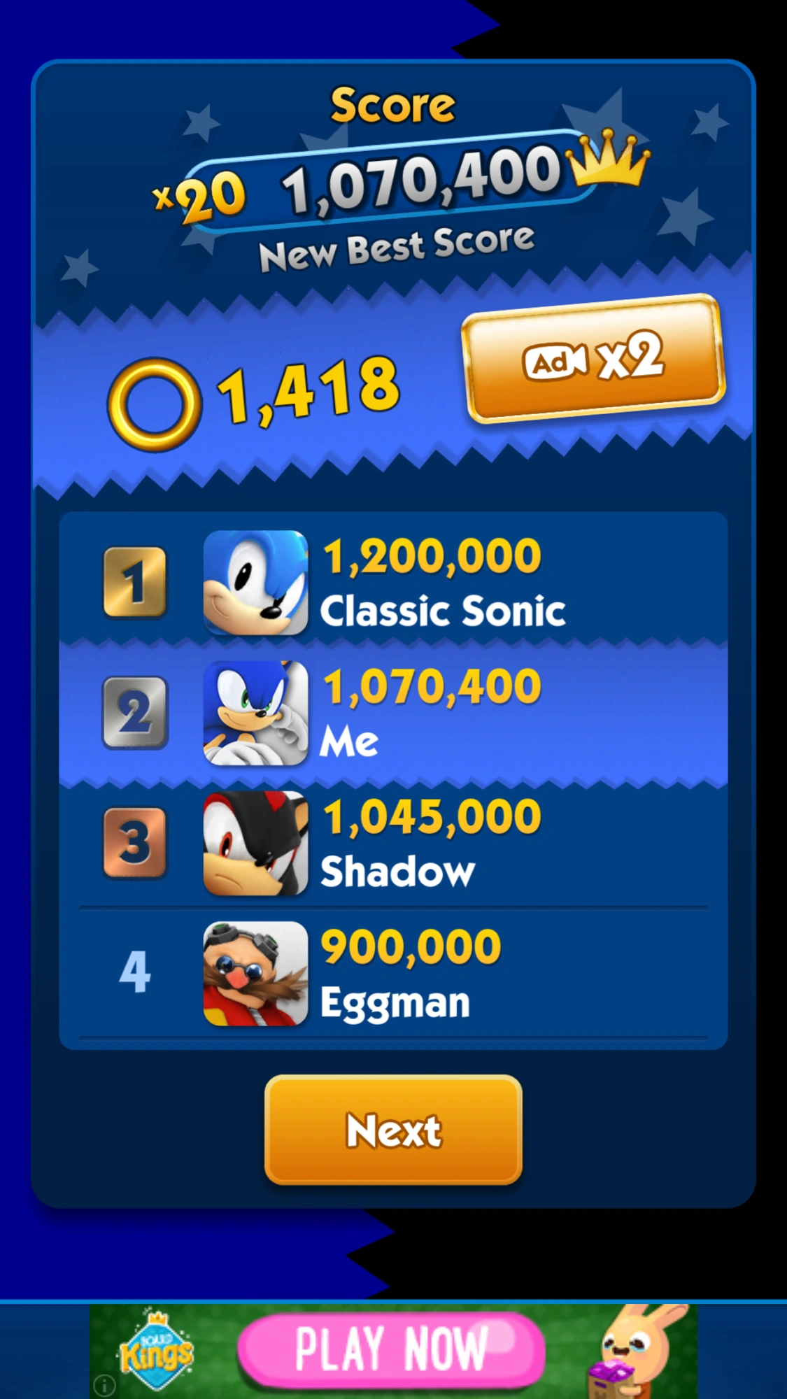 And my score has gone up again | Fandom