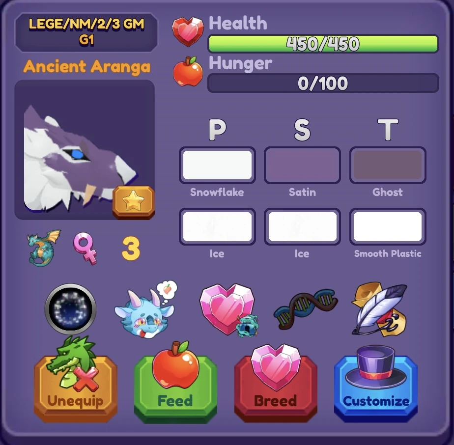 Selling really pretty 2/3 and 3/3 themed popular dragons! (Saur ...