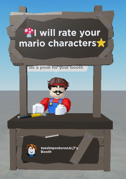 There we go! now i can rate your mario avatars in roblox! | Fandom