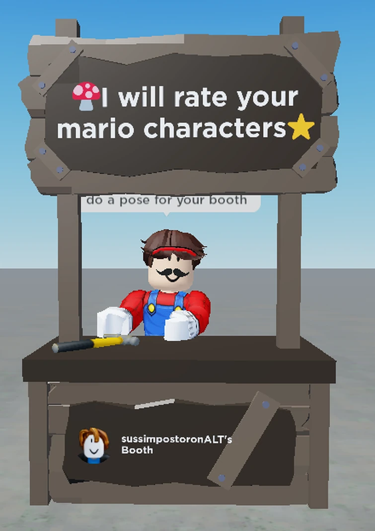 There we go! now i can rate your mario avatars in roblox! | Fandom