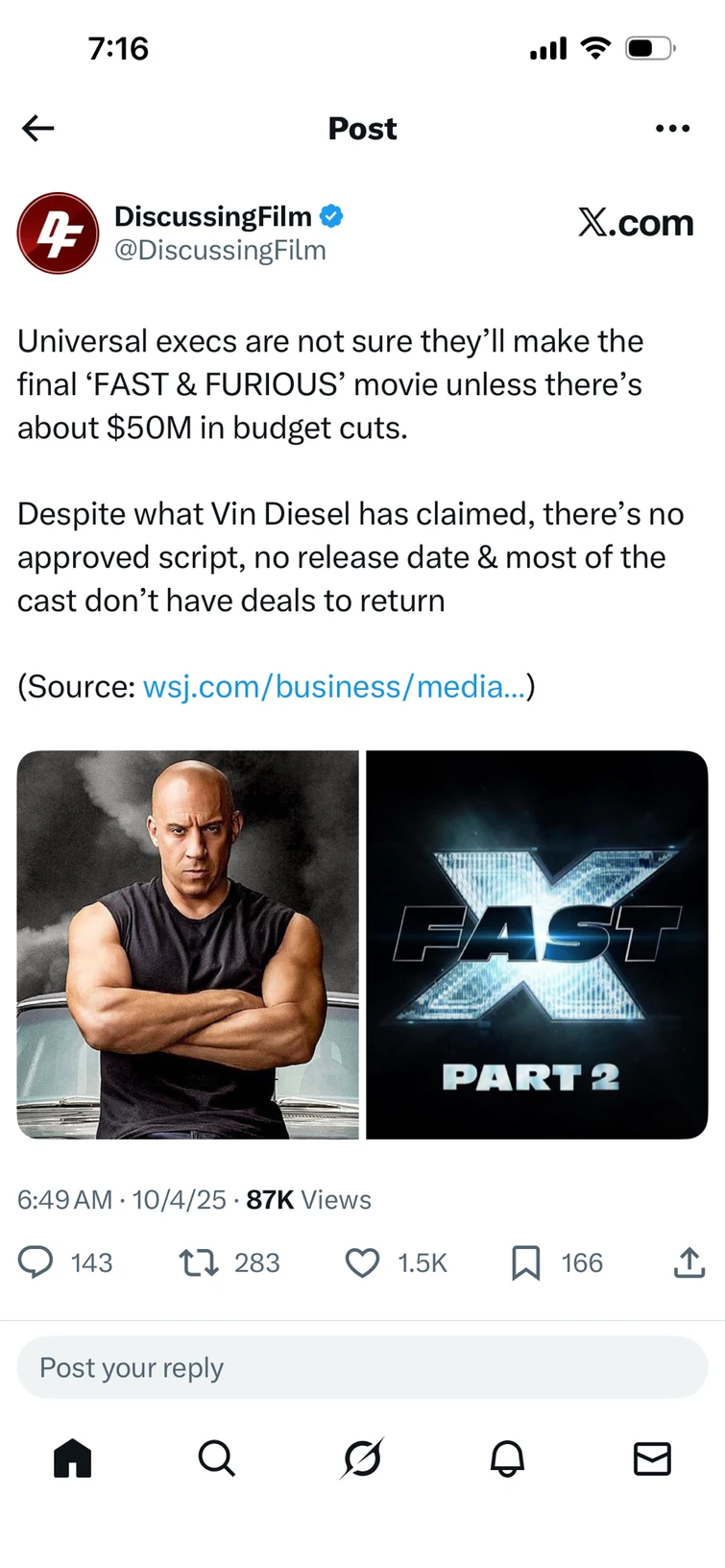 Fast X: Part 2 update | Fandom