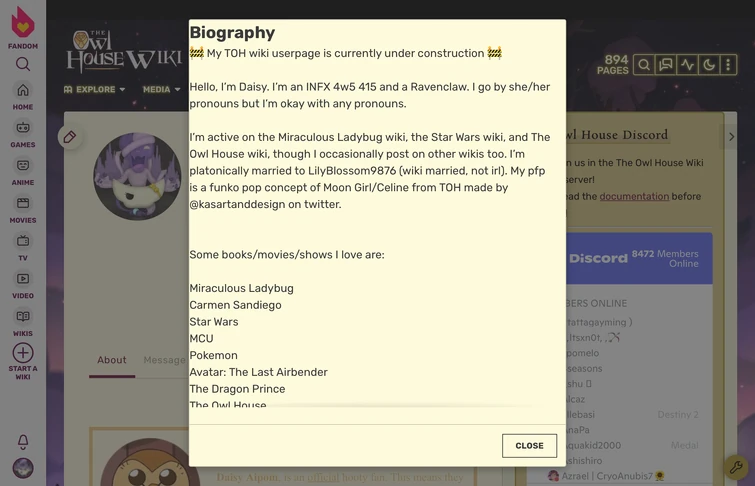 You guy's bios be like: | Fandom