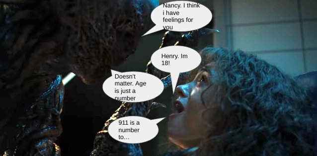 to vecna/nancy shippers... | Fandom