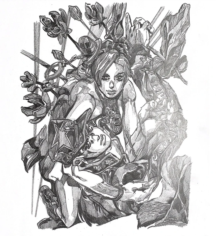 This time, instead of drawing single characters, I'm going to draw ...